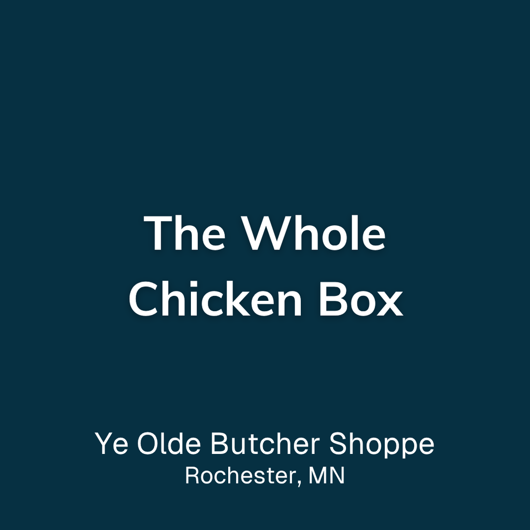 Ye Olde Butcher Shoppe | – MTRY & CO