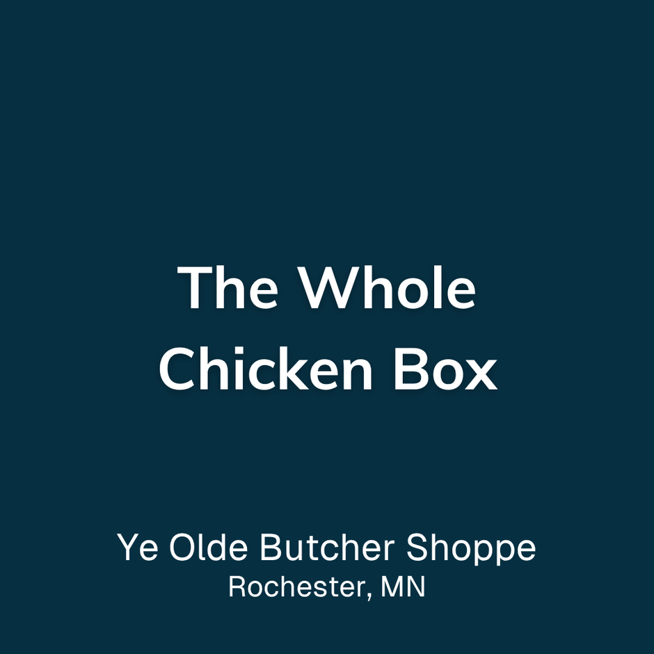 Ye Olde Butcher Shoppe | – MTRY & CO